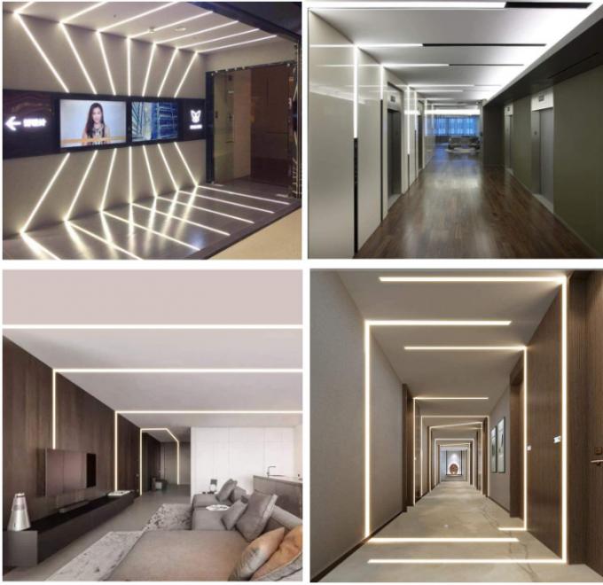 LED Plasterboard Profile Aluminum Recessed Drywall Plaster Gypsum LED ...